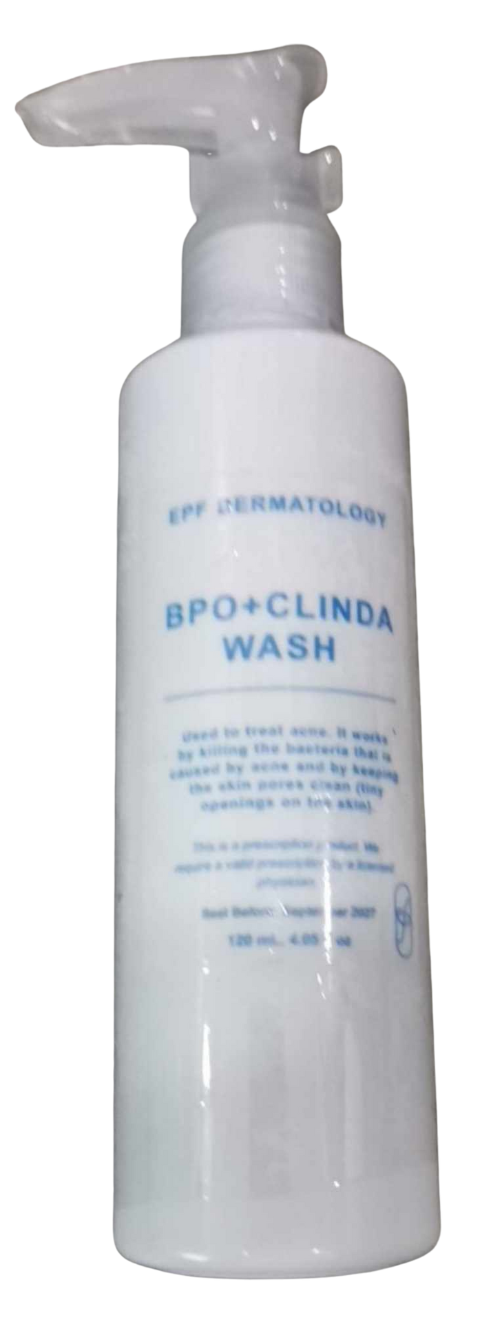 BPO + Clinda Wash 120mL. – EPF Dermatology